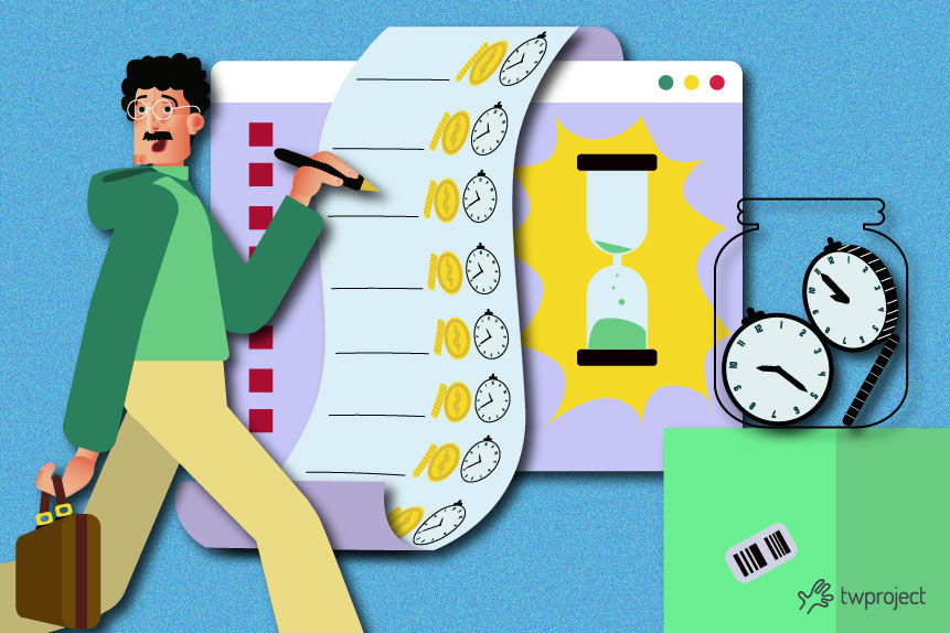 Track and recording time with Twproject - Simple as it should be