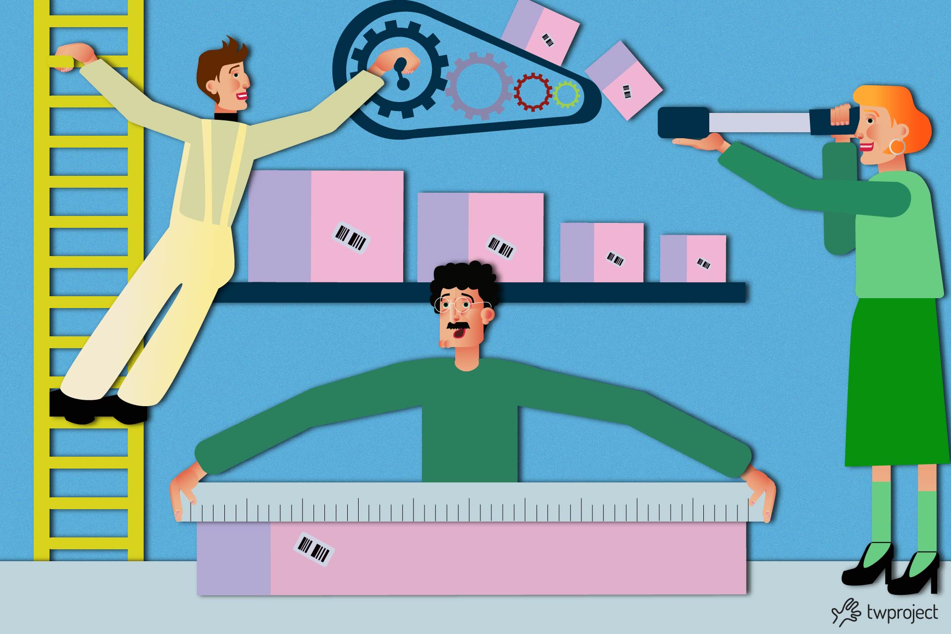 Revisione di un problema nel processo produttivo - Twproject