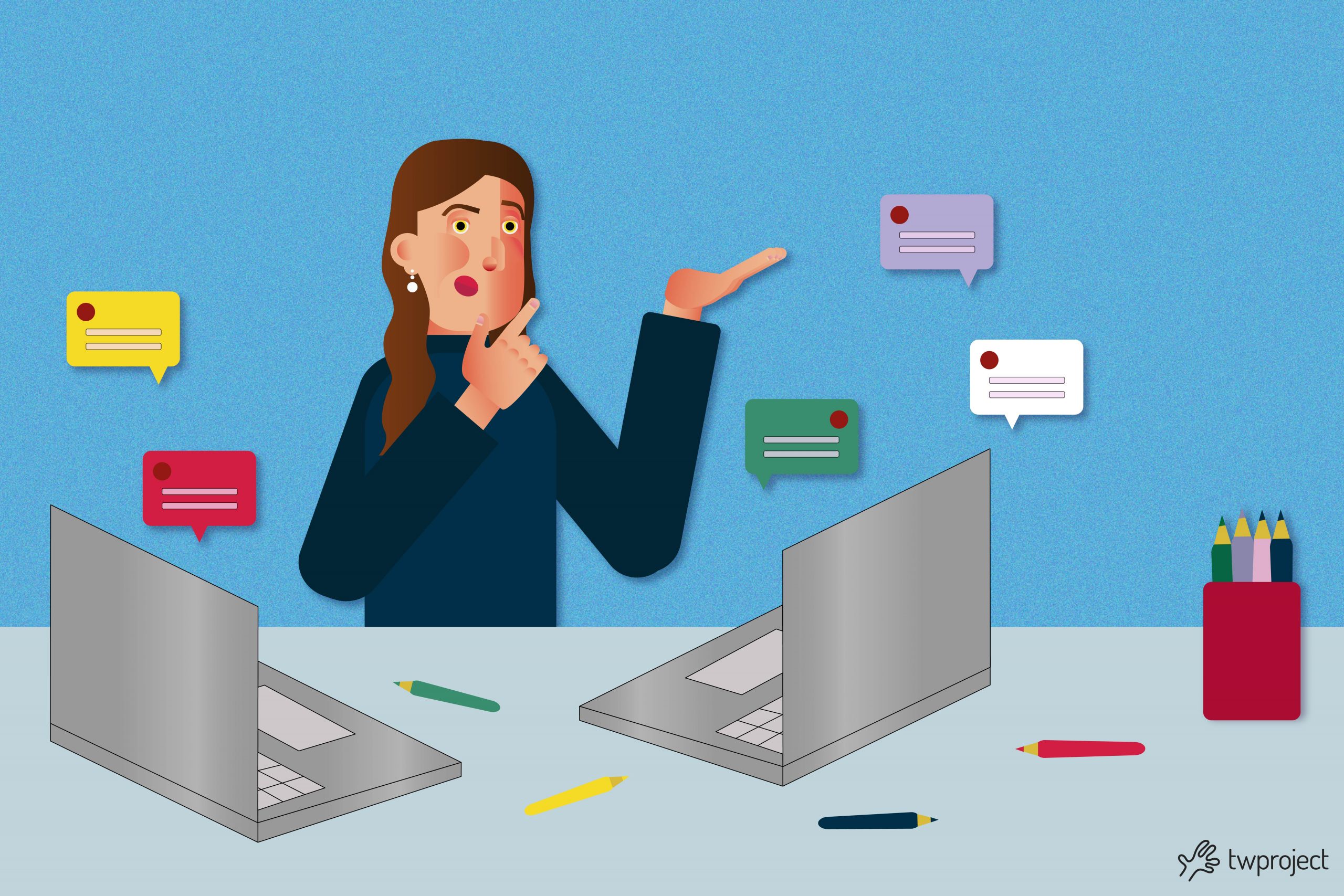 How to choose apps to keep your work organized - Twproject