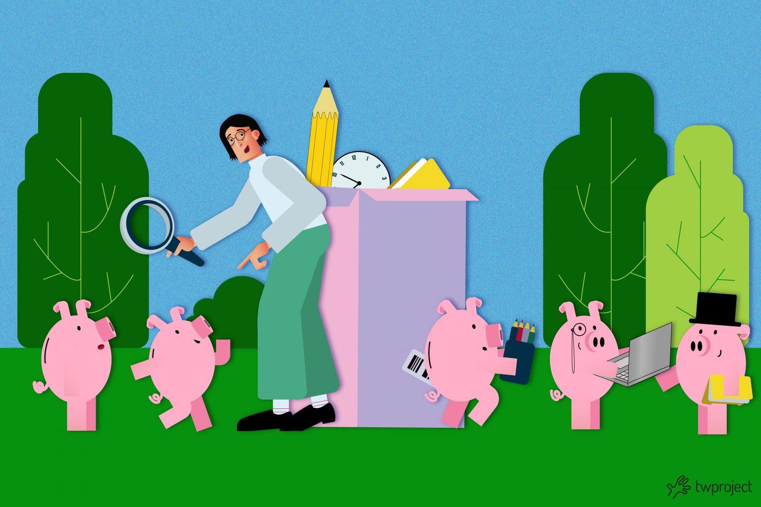 How to assign project management tasks - Twproject.com